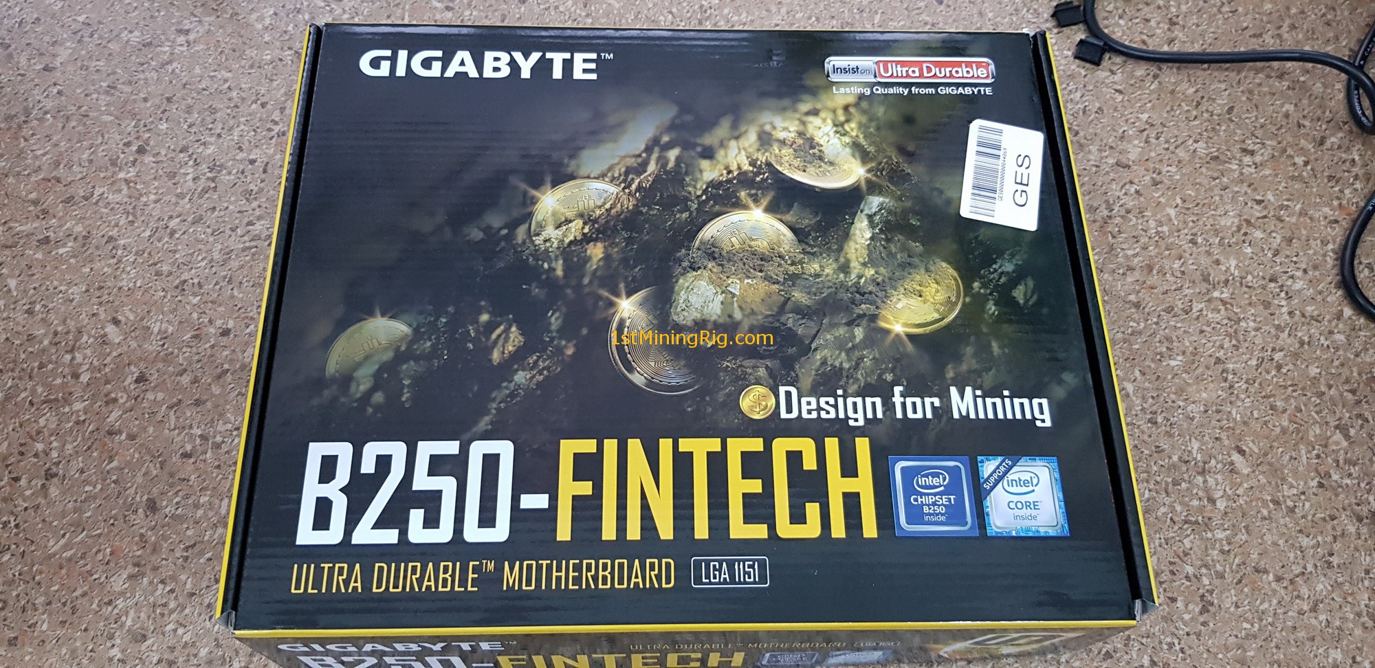 Gigabyte B250-FinTech Review - Is it Worth It? - 1st Mining Rig