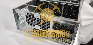 6x GPU Mining Server Case, 4U Rackmount Chassis - 1st Mining Rig